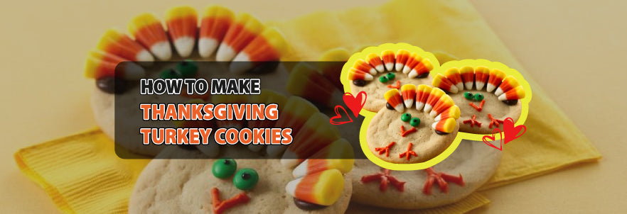 How to make Thanksgiving Turkey Cookies